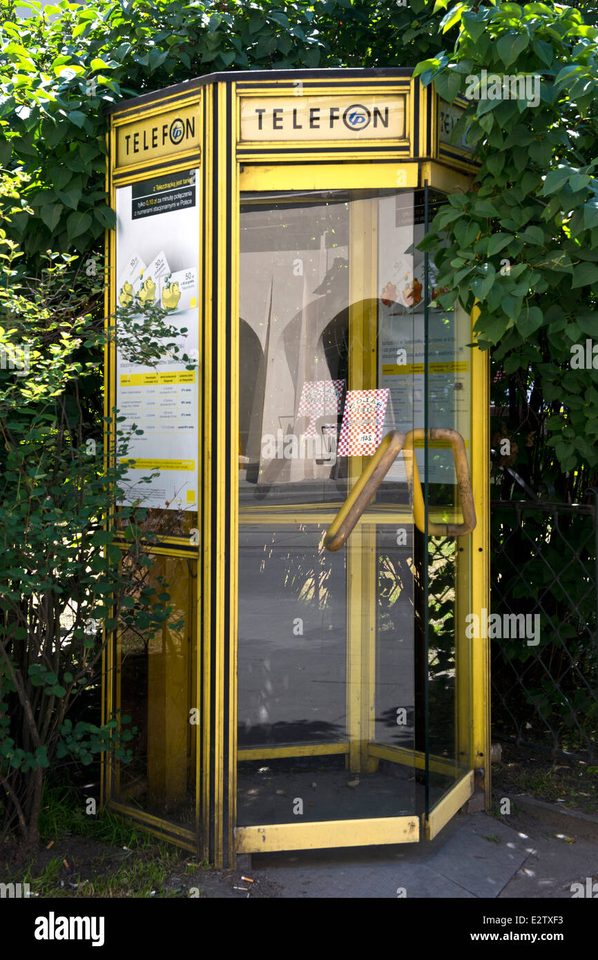 Poland phone booth hi-res stock photography and images - Alamy