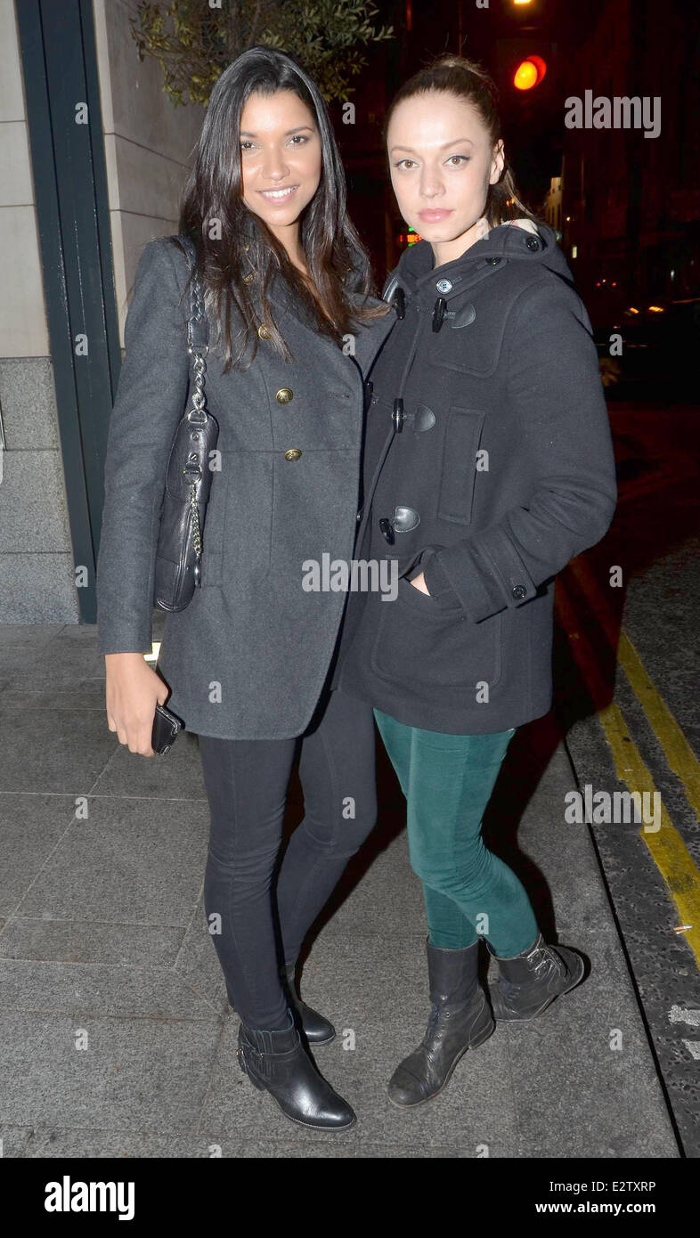 The Script's O2 after party at the Morrison Hotel Featuring: Irma Mali ...