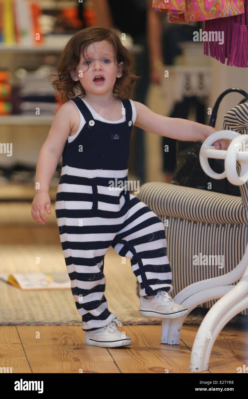 Rachel Zoe and her son Skyler Berman go shopping at Ralph Lauren and ...