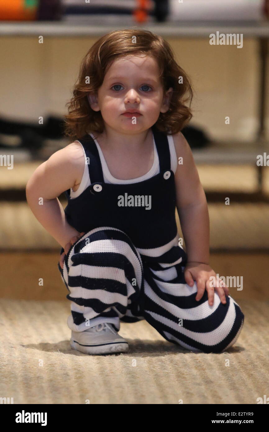 Rachel Zoe and her son Skyler Berman go shopping at Ralph Lauren and ...