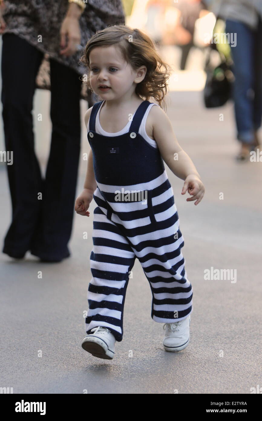 Rachel Zoe and her son Skyler Berman go shopping at Ralph Lauren and ...