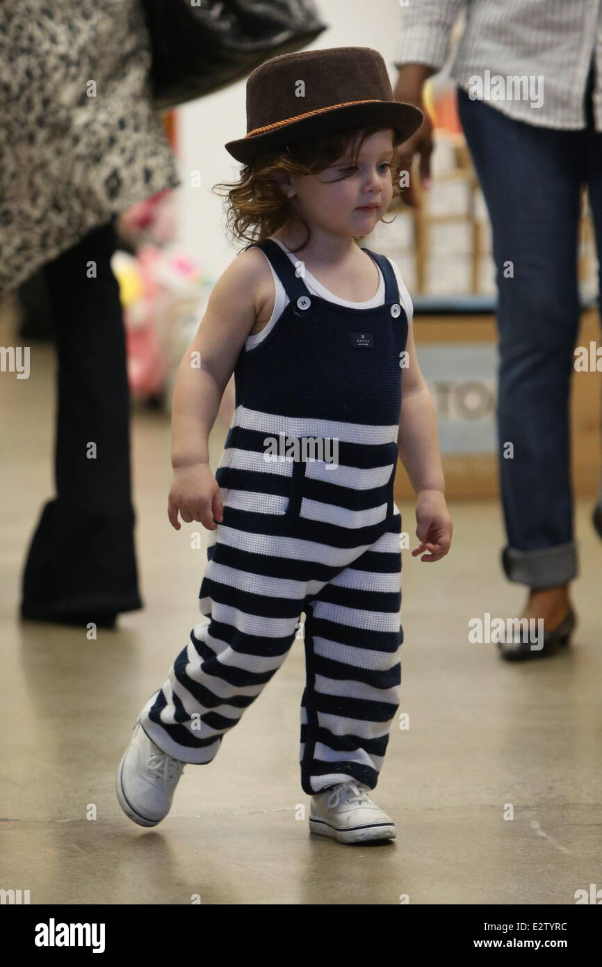 Rachel Zoe and her son Skyler Berman go shopping at Ralph Lauren and ...