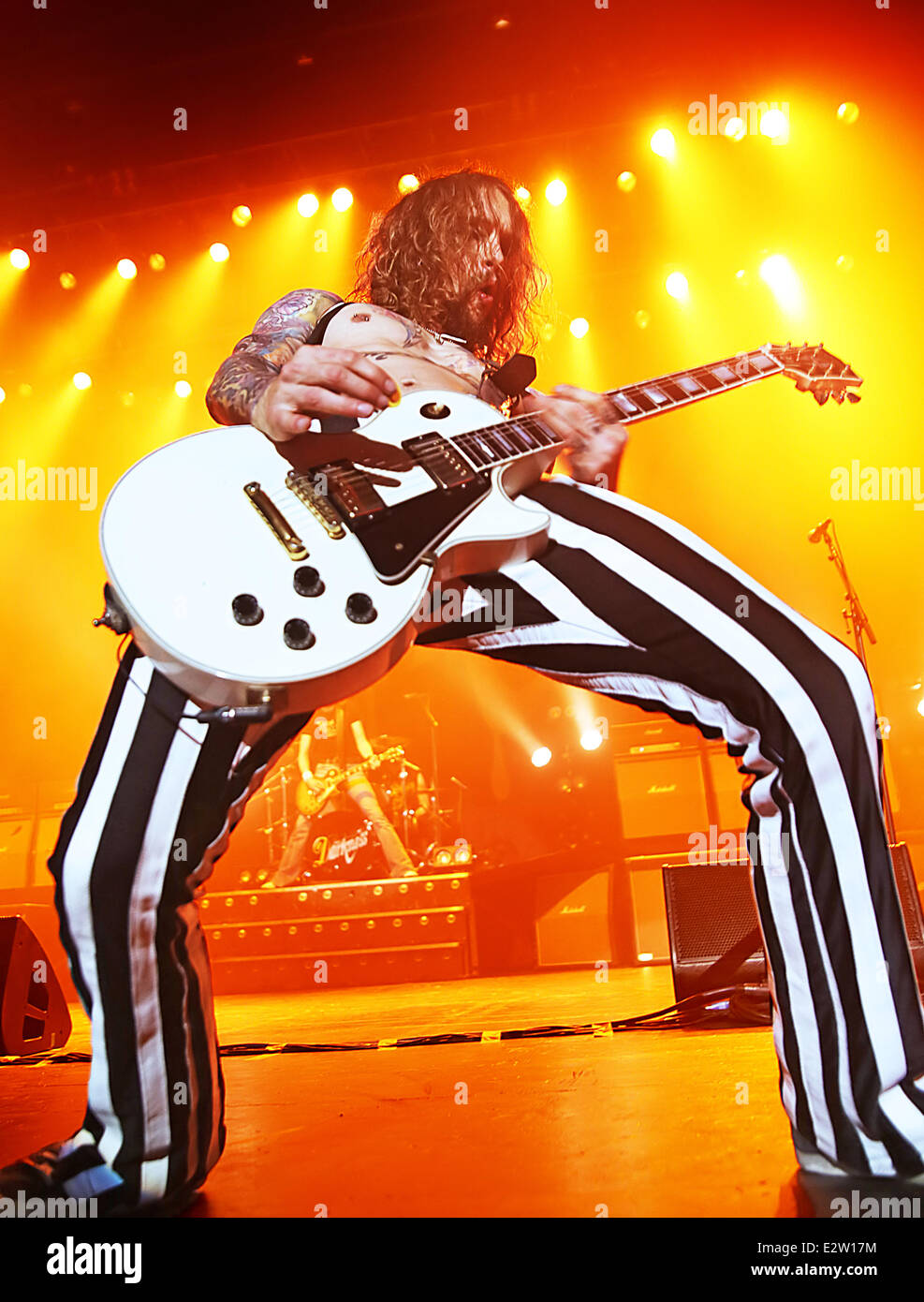 The Darkness perform live at Manchester's O2 Apollo Featuring: Justin ...