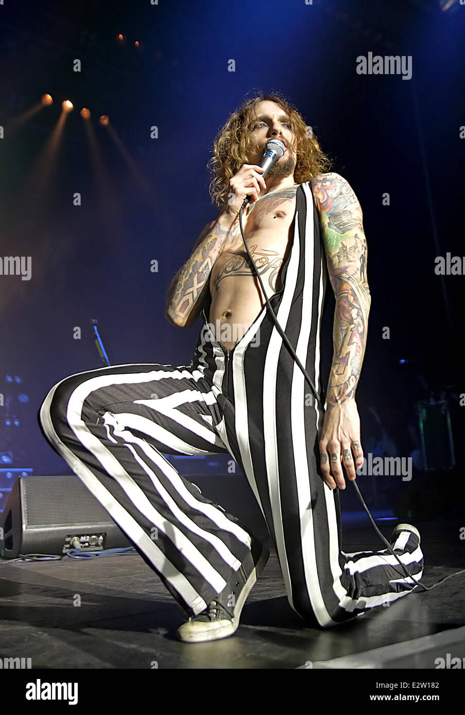 The Darkness perform live at Manchester's O2 Apollo Featuring: Justin ...