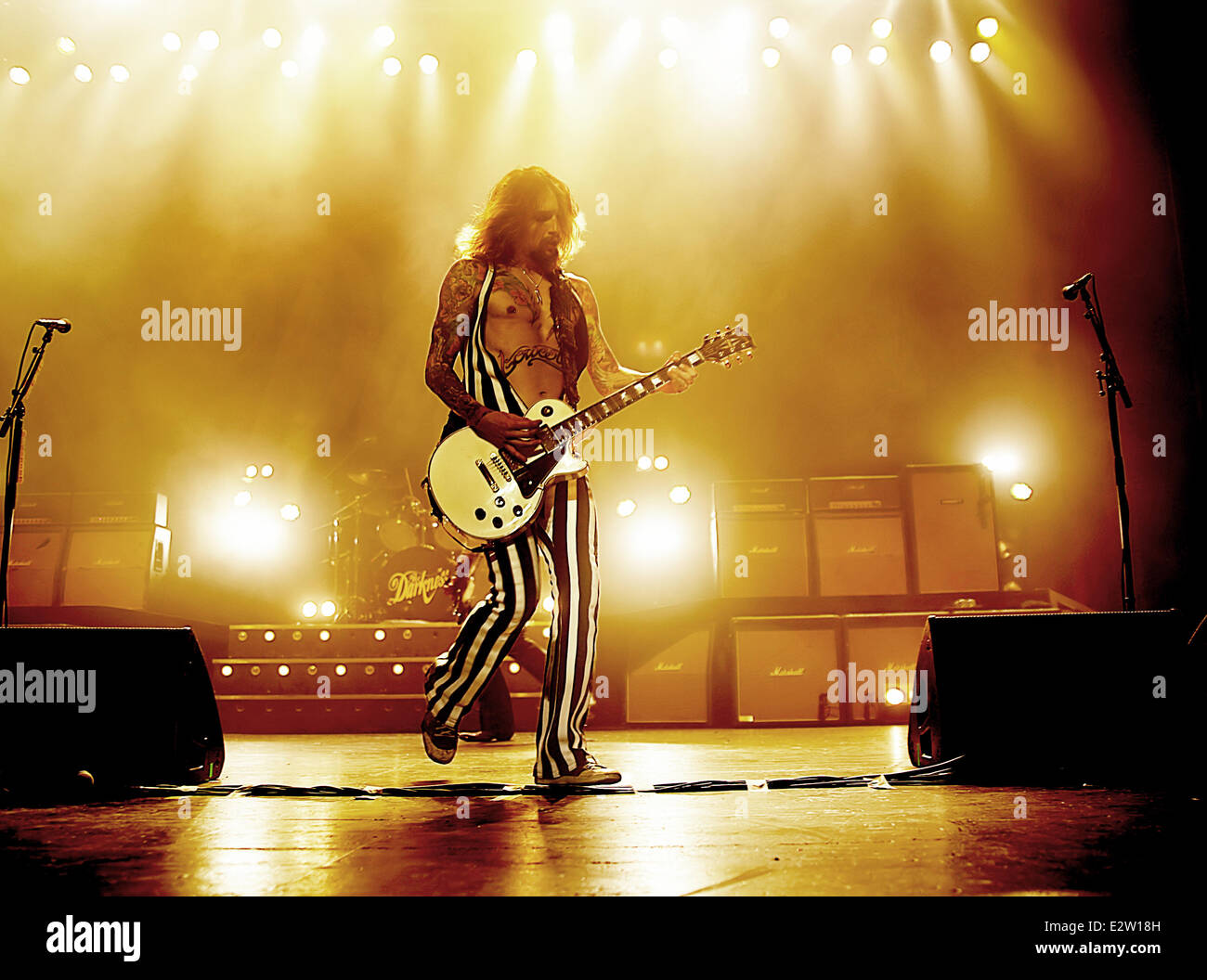 The Darkness perform live at Manchester's O2 Apollo Featuring: Justin ...
