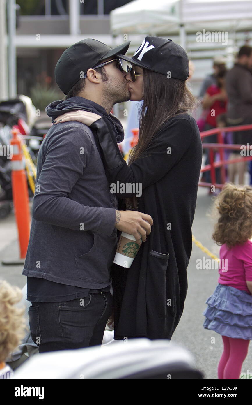 Pete Wentz And Meagan Camper Kiss
