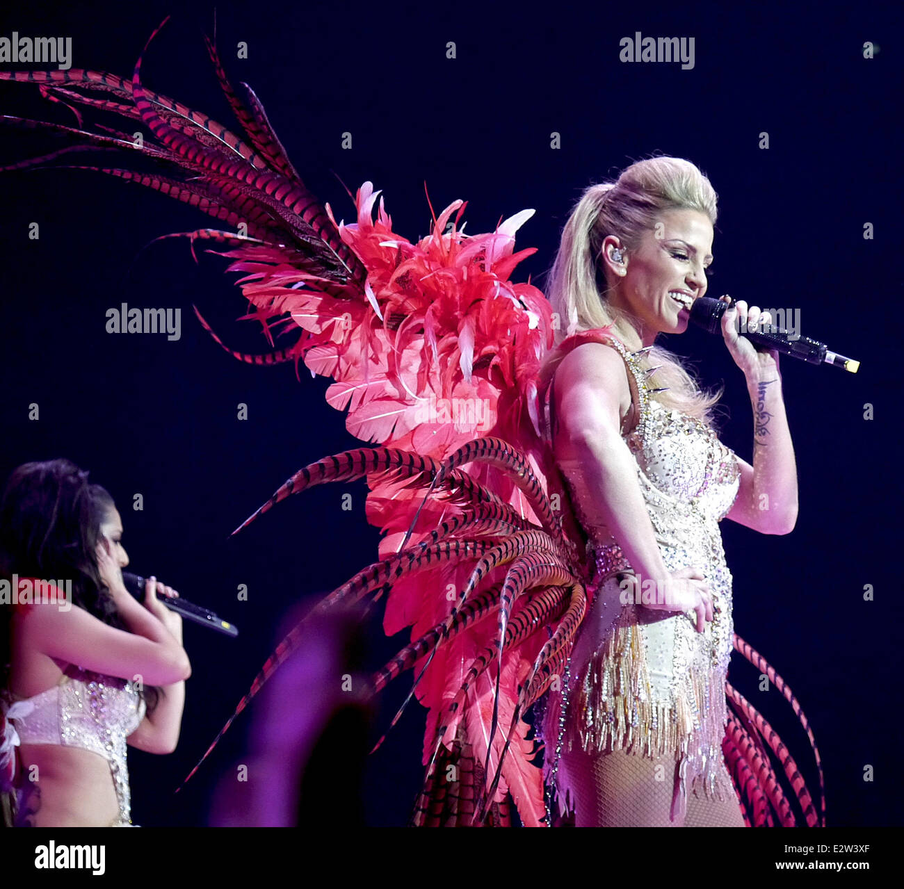 Girls Aloud performing on their final night at London's O2 Arena ...