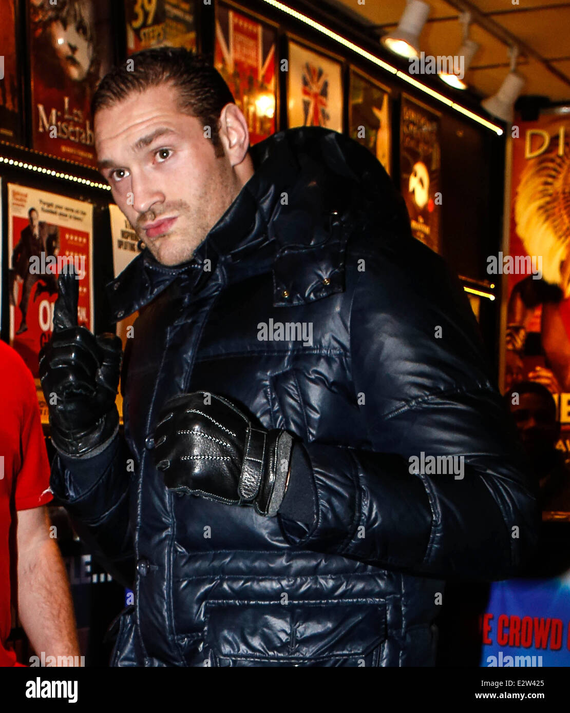 Heavyweight boxer, Tyson Fury out and about in Piccadilly Featuring ...