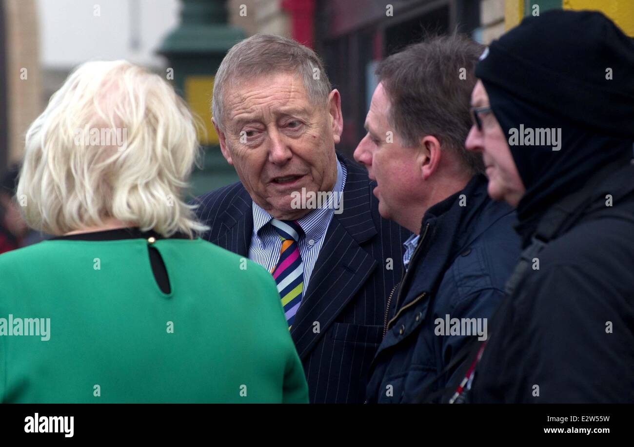 Catherine, Duchess of Cambridge arrives at Grimsby Fishing Heritage ...