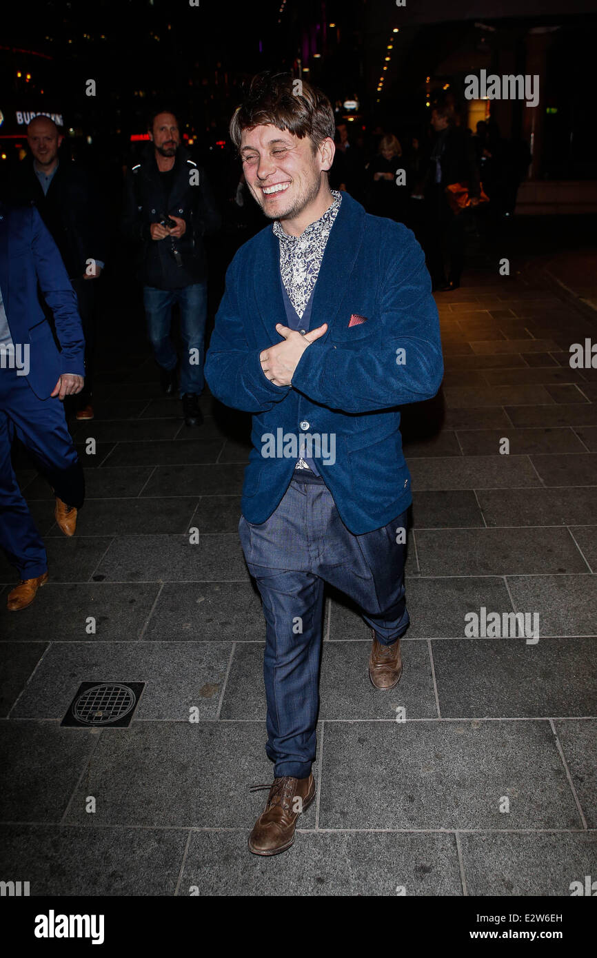 Take That singer, Mark Owen is in very good spirits as he is abandoned ...