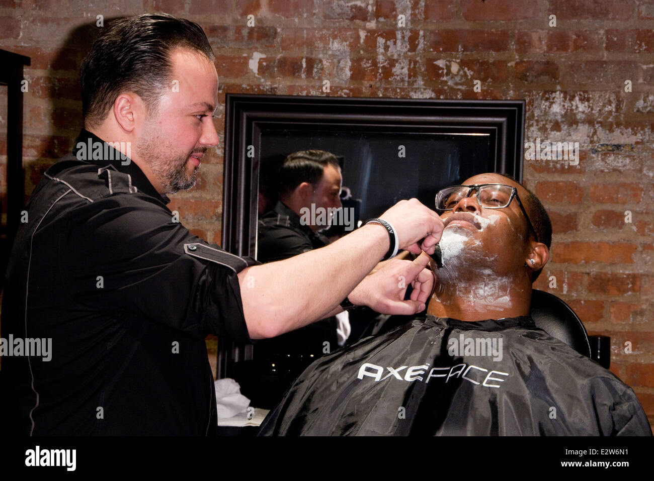 AXE Face range and Shave Line launch held in New York City Featuring ...