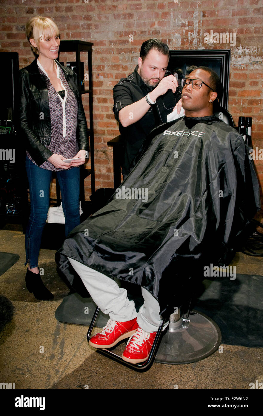AXE Face range and Shave Line launch held in New York City Featuring ...