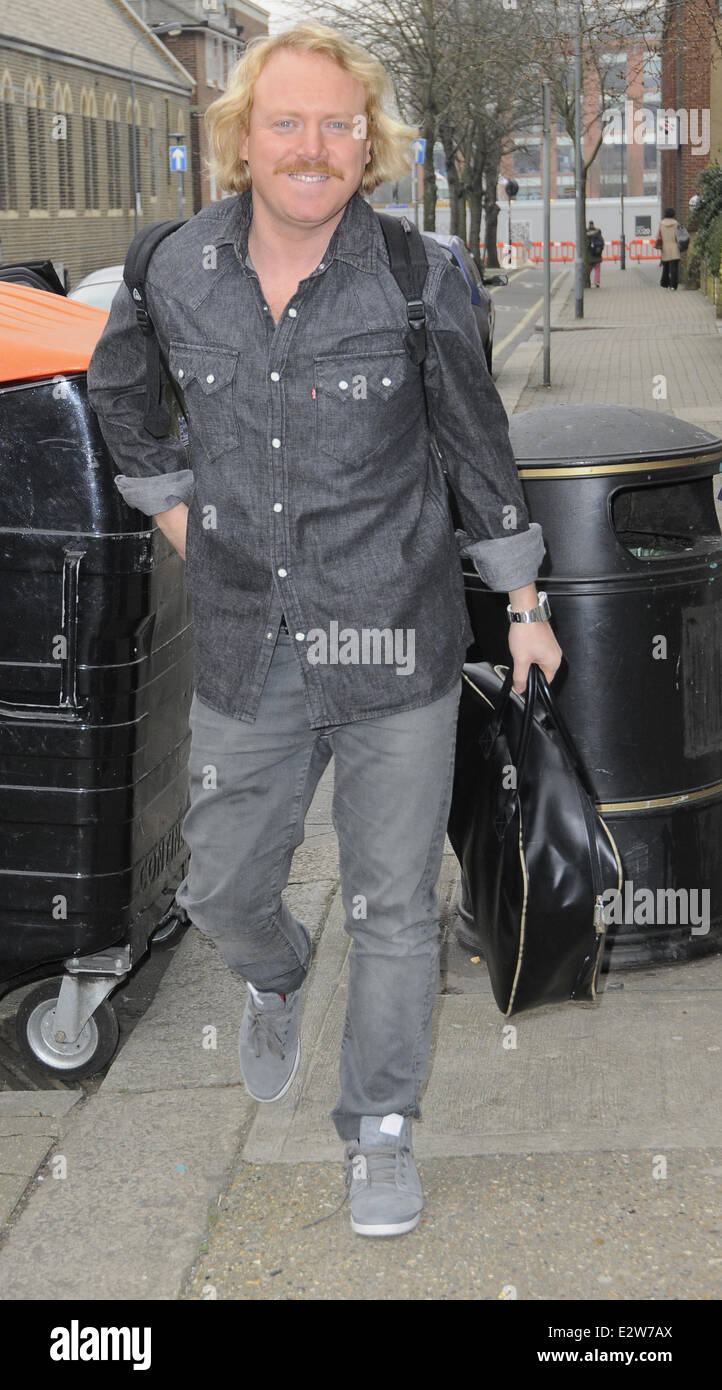 Keith Lemon, aka Leigh Francis outside Riverside studios Featuring ...
