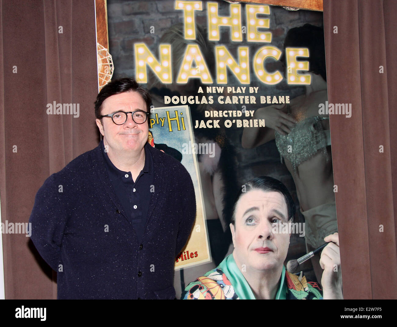 Photocall for 'The Nance' at the Lincoln Center Theater rehearsal space ...