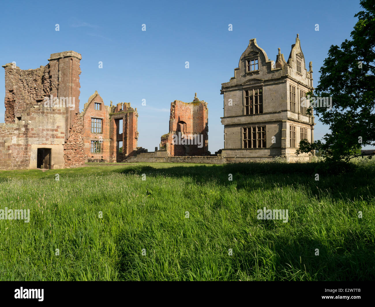 Ruins of Moreton Corbet Castle, Shropshire, England Stock Photo - Alamy