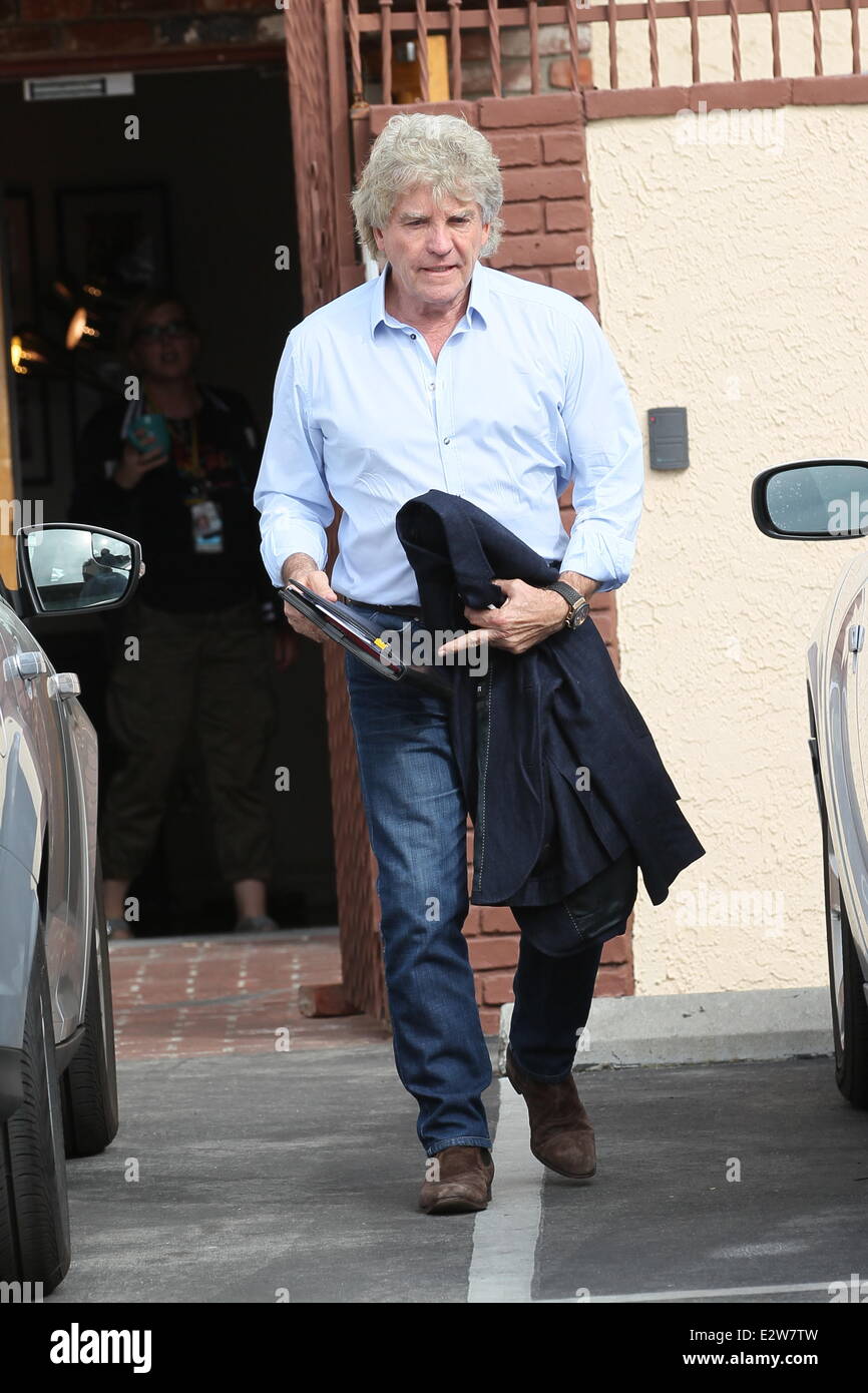 Ken Todd exits the rehearsal studio for 'Dancing with the Stars' in ...