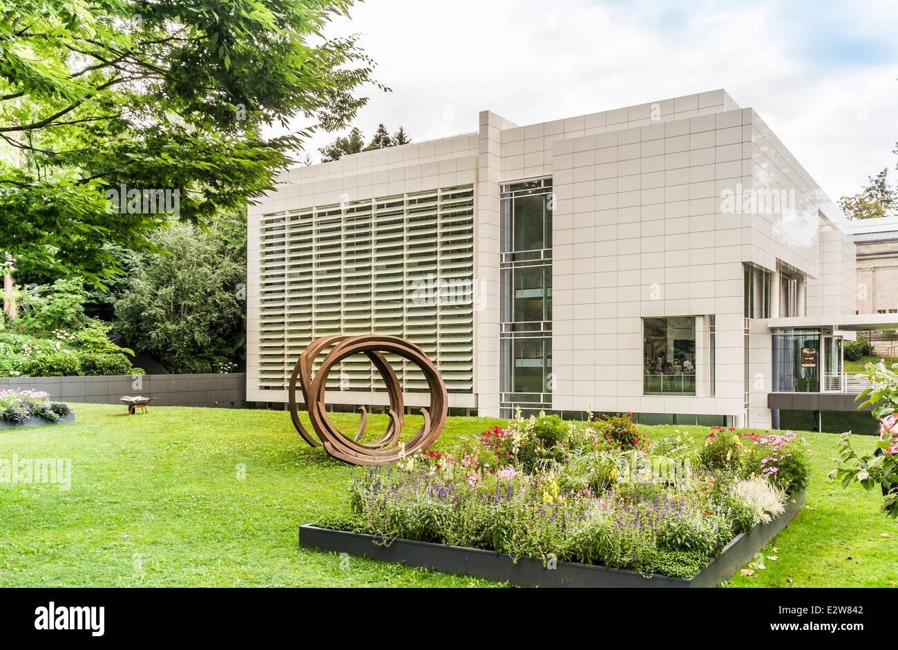 exterior view of frieder burda art museum, baden-baden, baden-wuerttemberg, germany Stock Photo ...