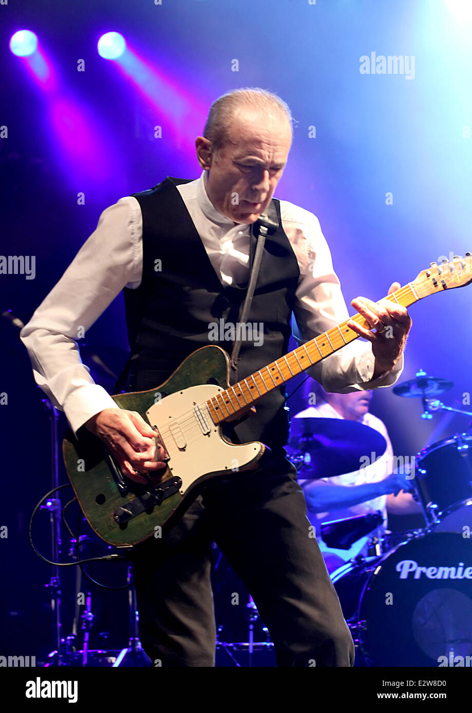 Status Quo performing in concert on their opening night at O2 Apollo ...