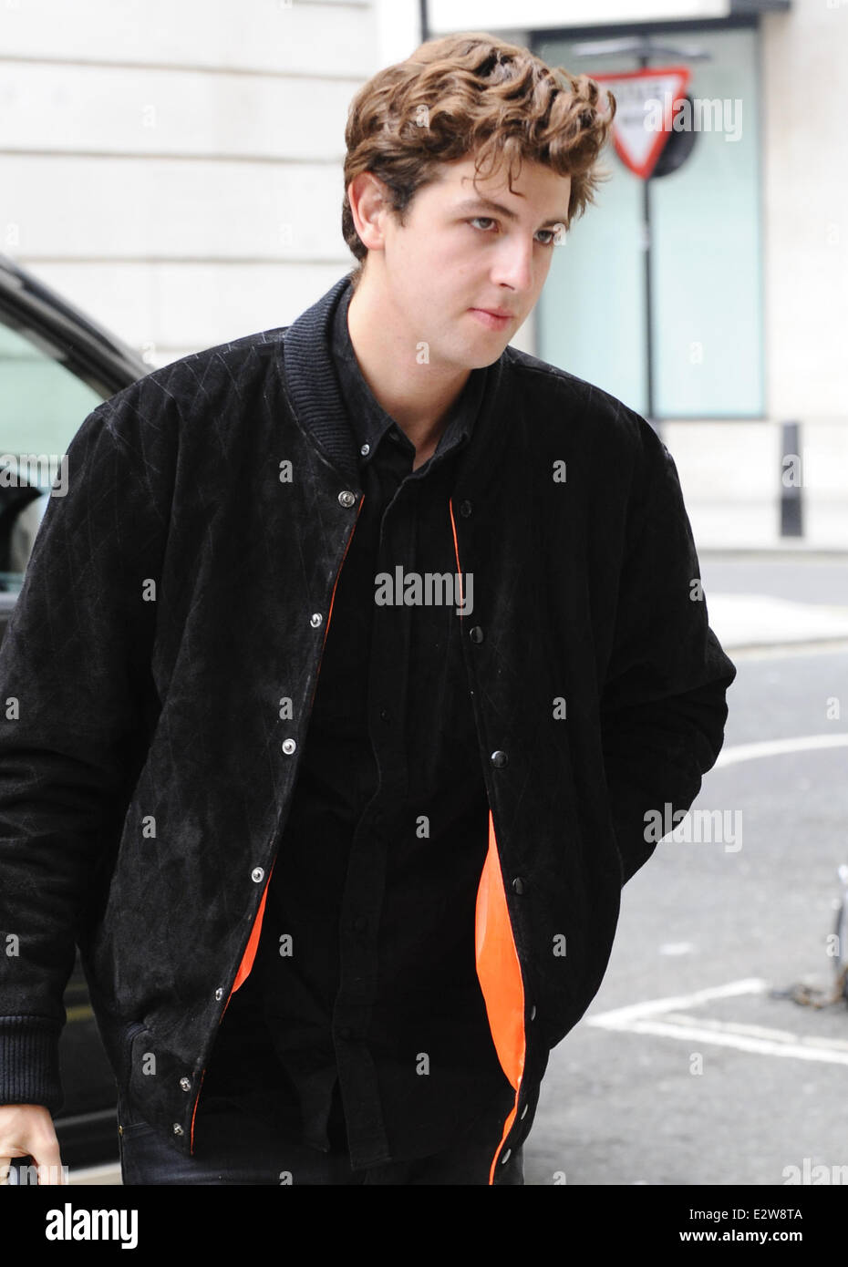 Celebrities arriving at the BBC radio 2 studios Featuring: Jamie XX ...