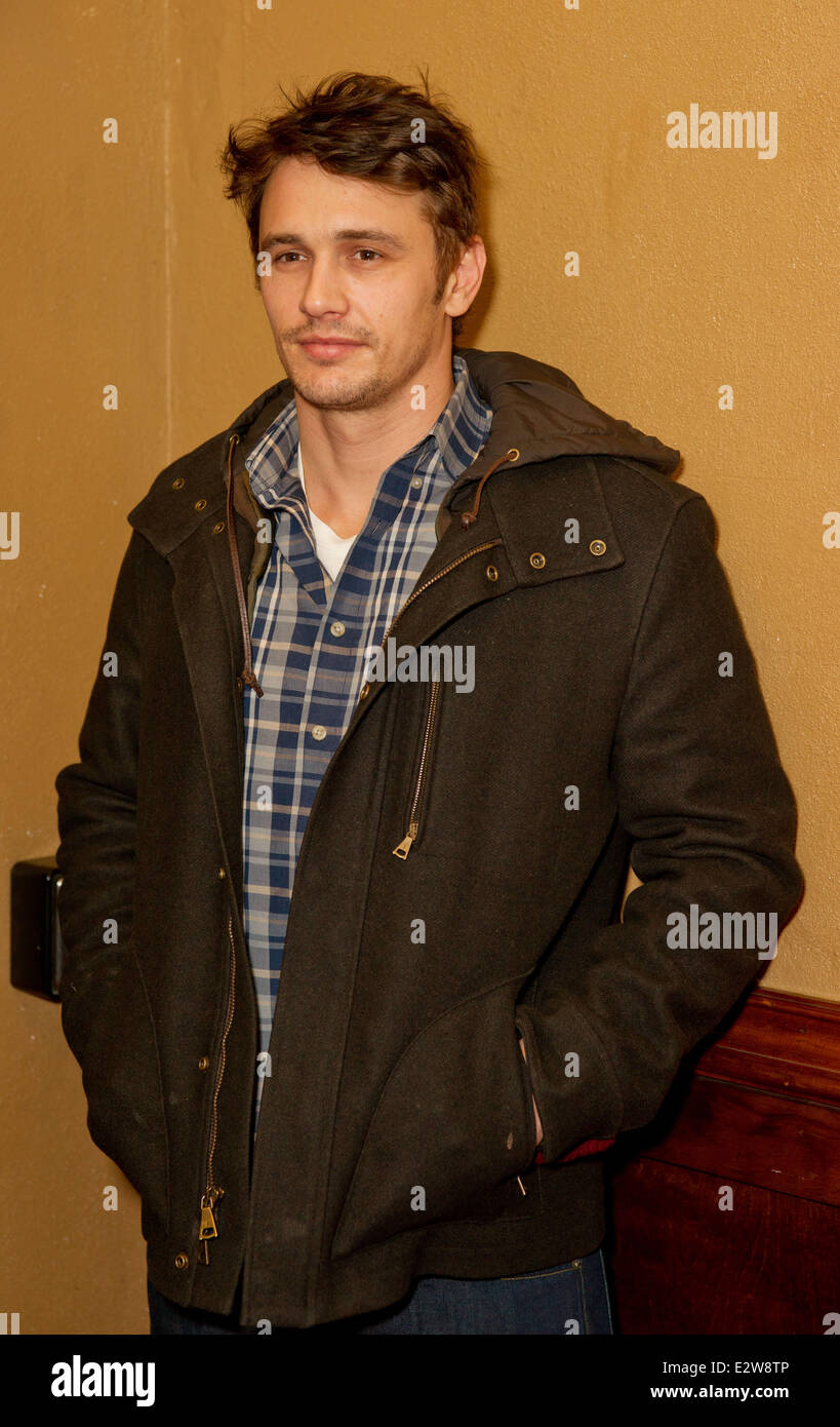 James Franco arrives at the Alamo Drafthouse Ritz for a special ...