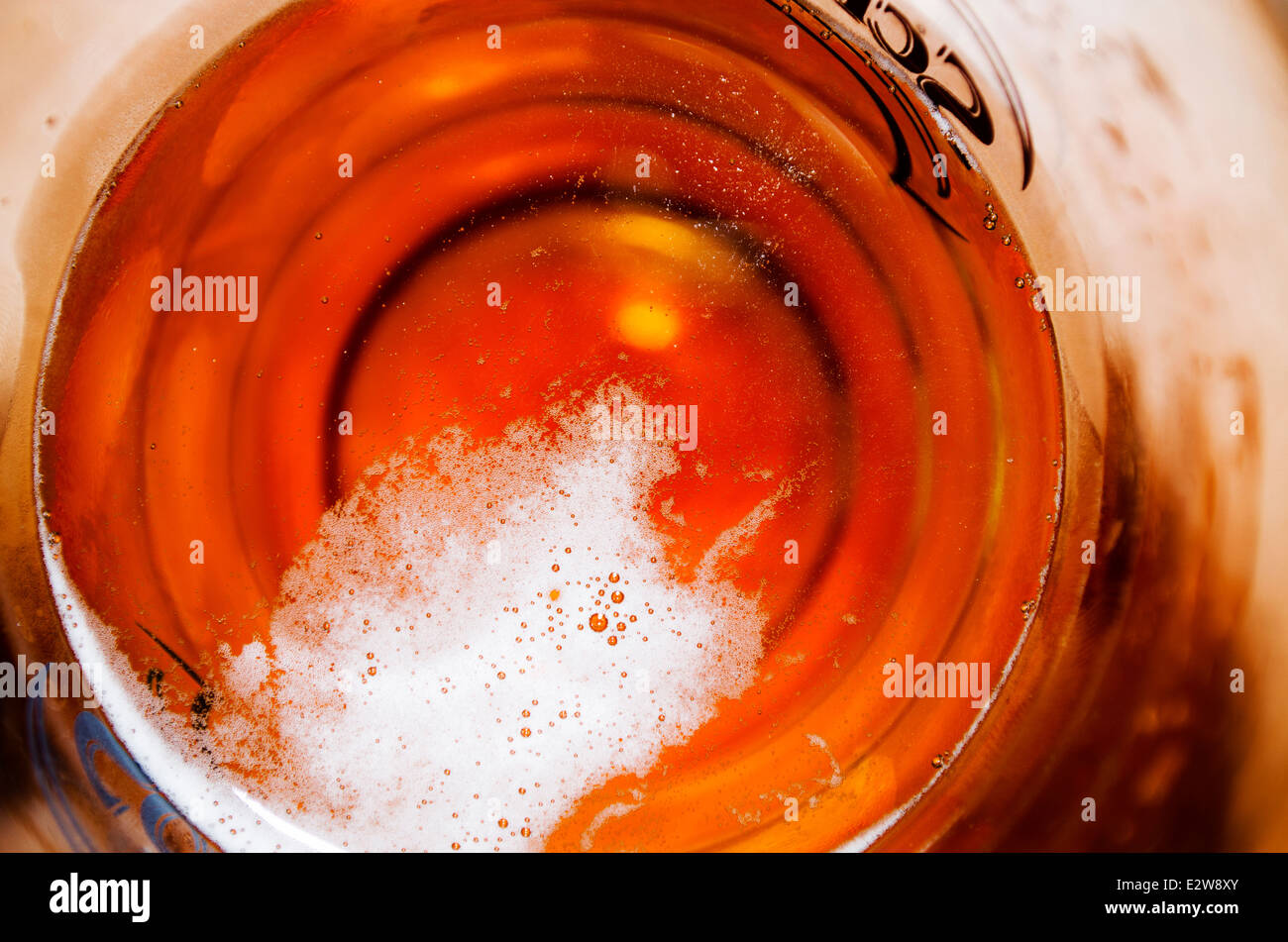 Detail of fresh beer with drops for background Stock Photo - Alamy