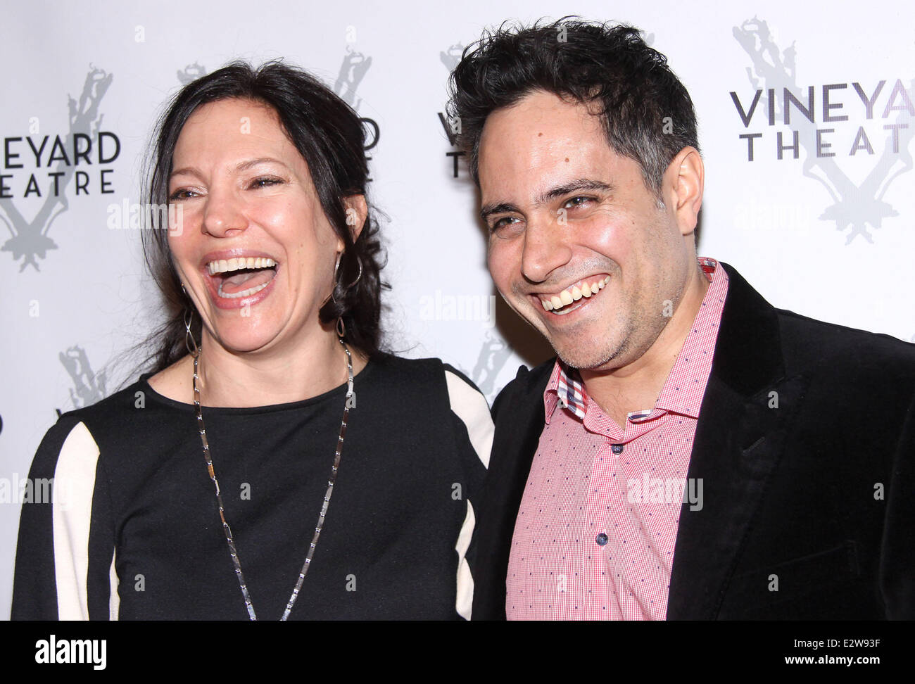 Opening night celebration for 'The North Pool' at the Vineyard Theatre ...