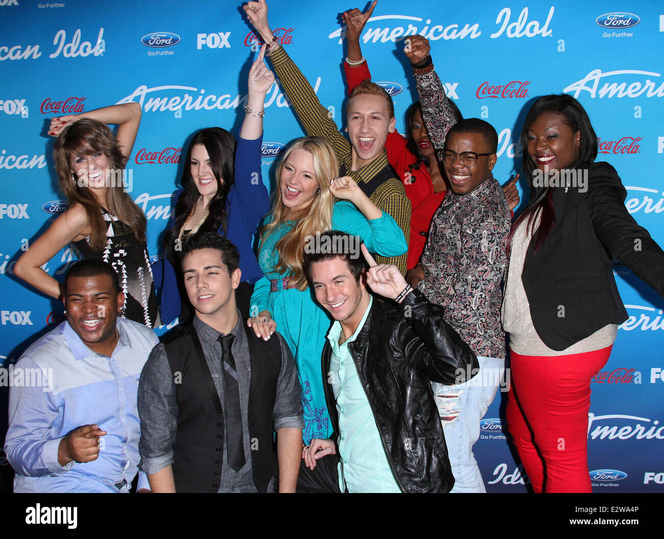 FOX 'American Idol' finalists party at The Grove Where: West Hollywood ...