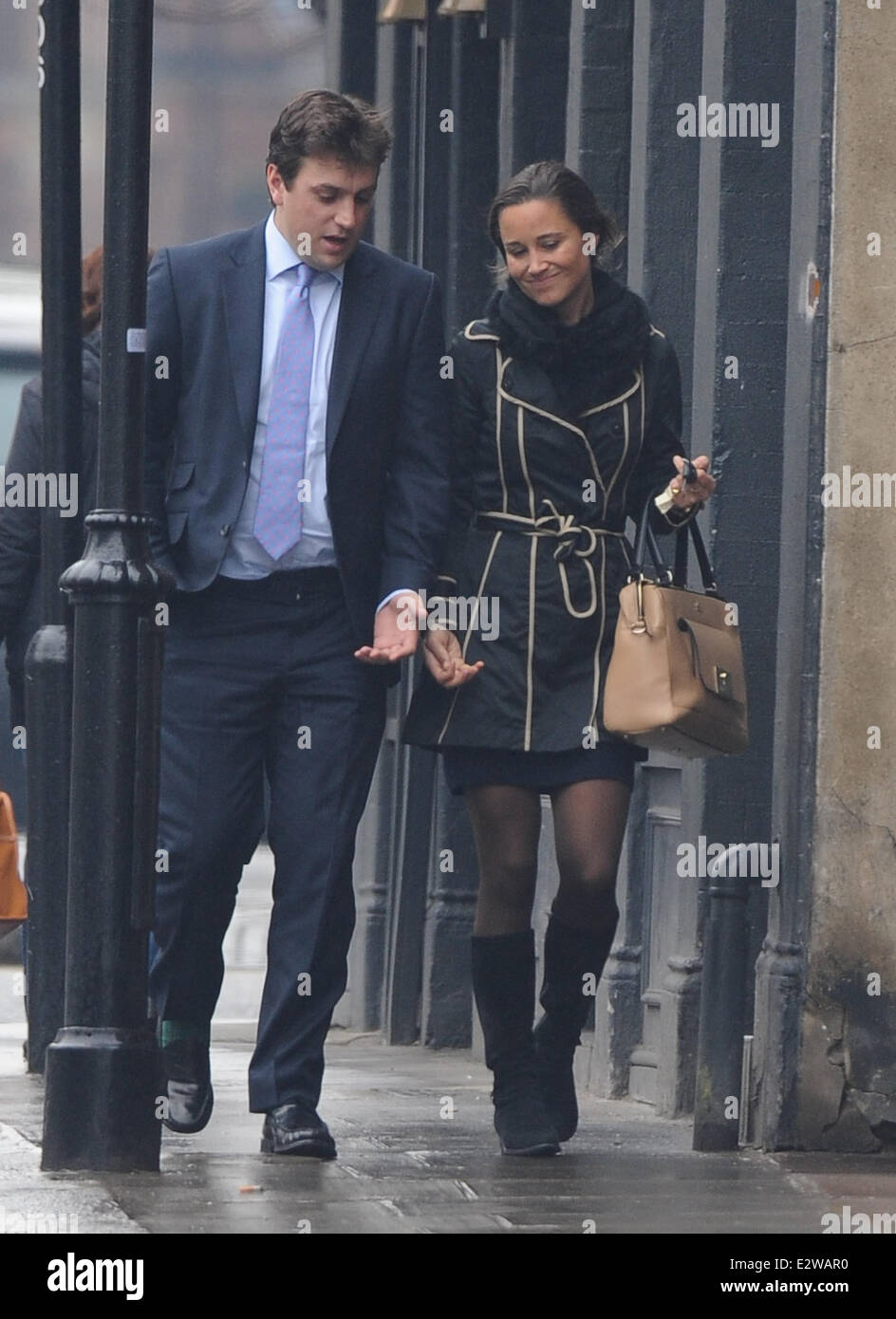 ALLROUNDERPippa Middleton seemed in good spirits as she was spotted in ...