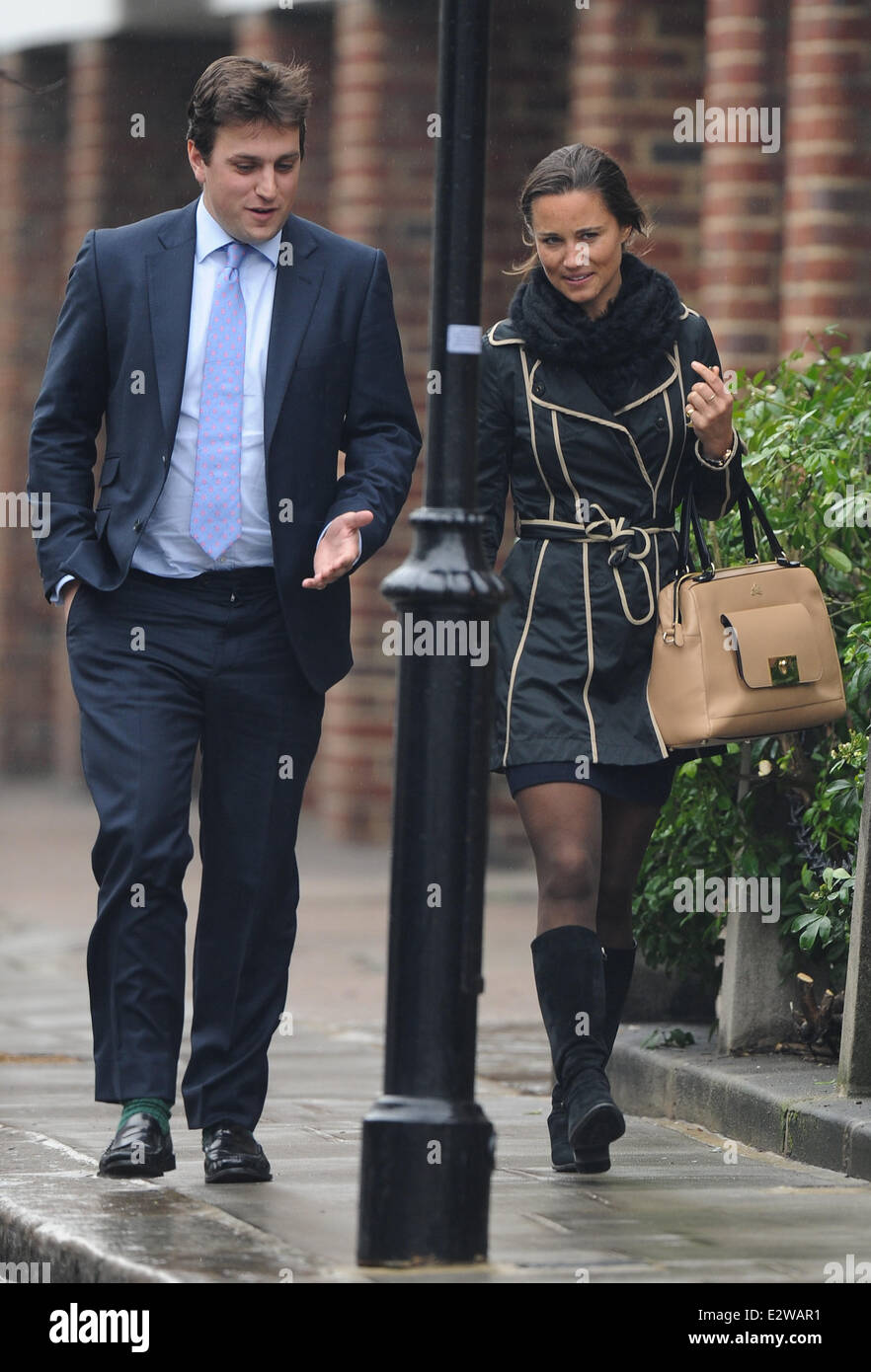 ALLROUNDERPippa Middleton seemed in good spirits as she was spotted in ...