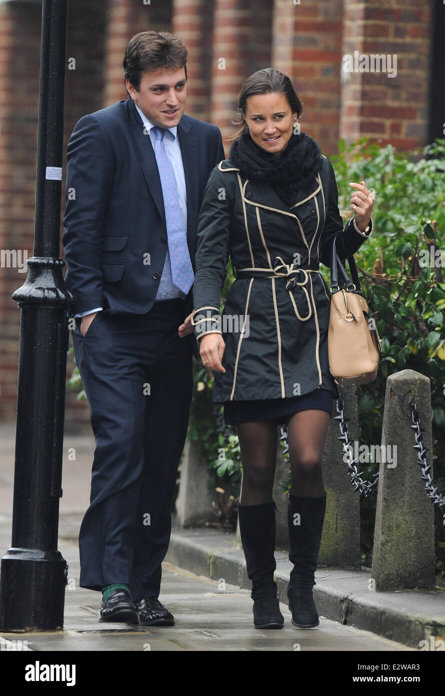 ALLROUNDERPippa Middleton seemed in good spirits as she was spotted in ...