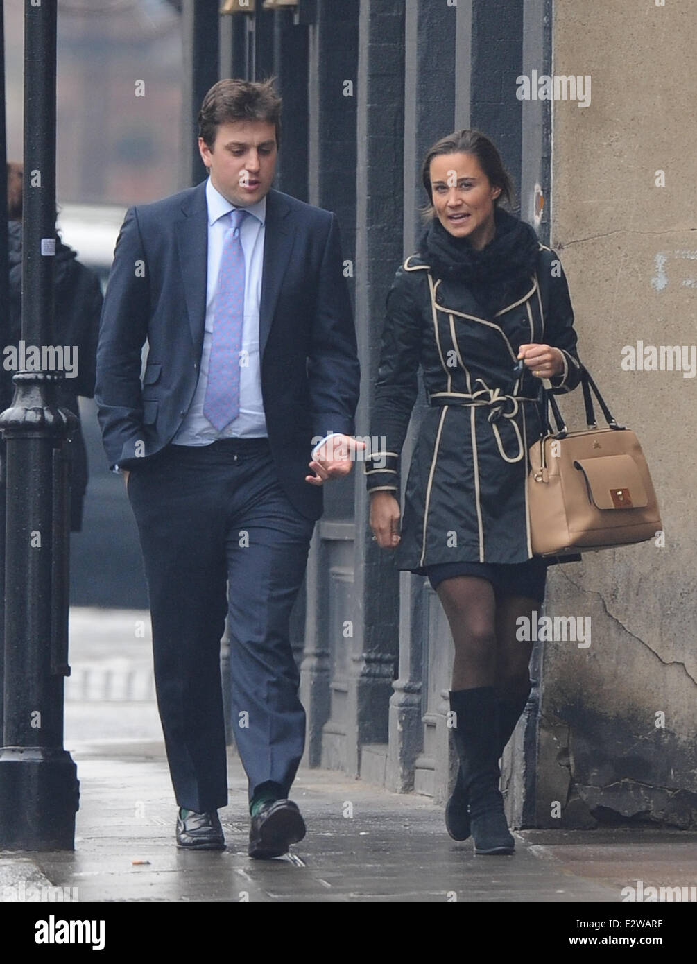 ALLROUNDERPippa Middleton seemed in good spirits as she was spotted in ...