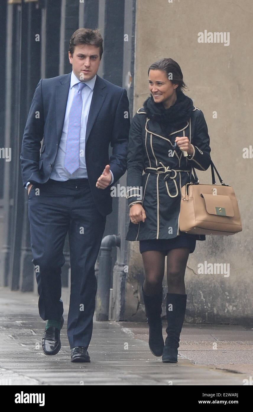 ALLROUNDERPippa Middleton seemed in good spirits as she was spotted in ...