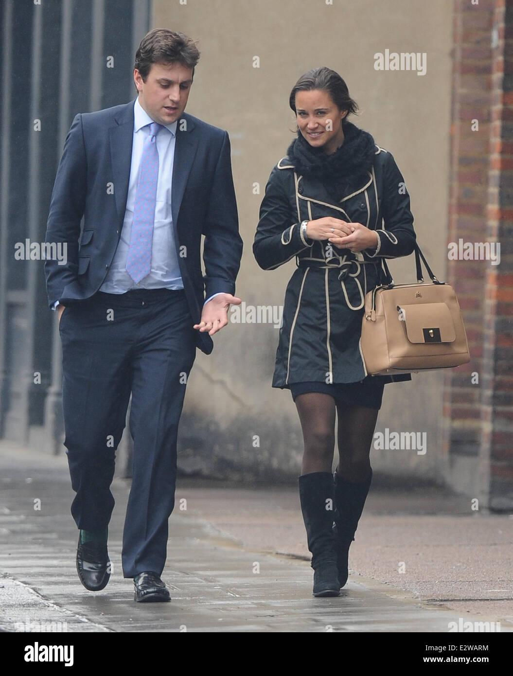 ALLROUNDERPippa Middleton seemed in good spirits as she was spotted in ...