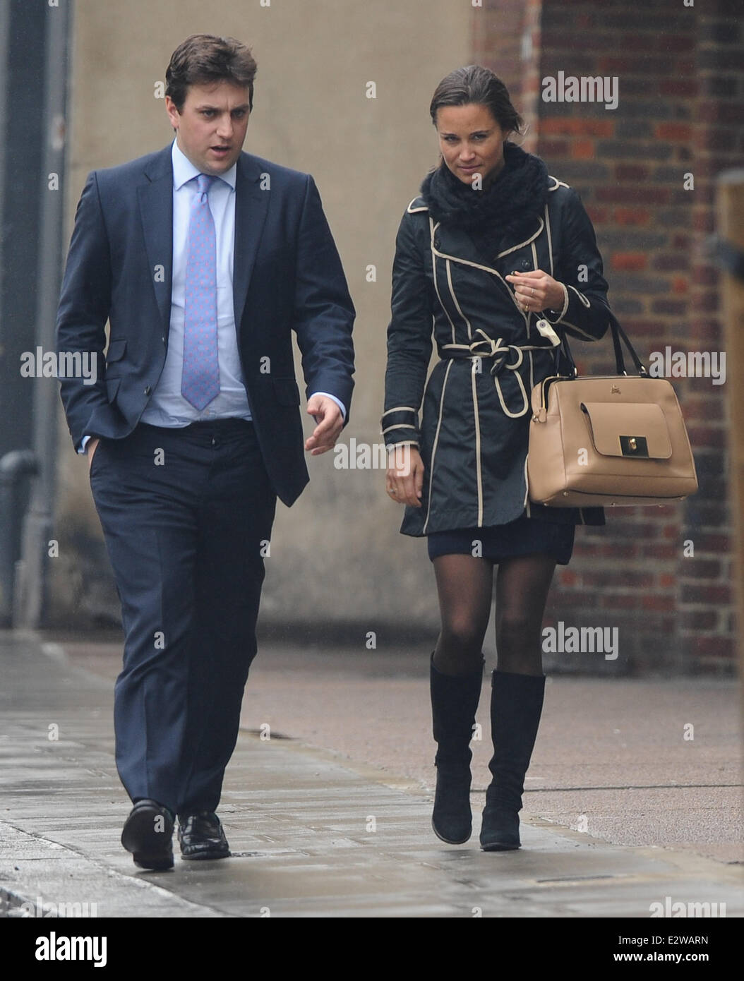 ALLROUNDERPippa Middleton seemed in good spirits as she was spotted in ...