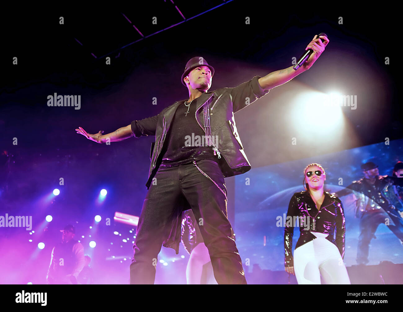 Ne-Yo performing on his R.E.D Tour at Liverpool Echo Arena Featuring ...