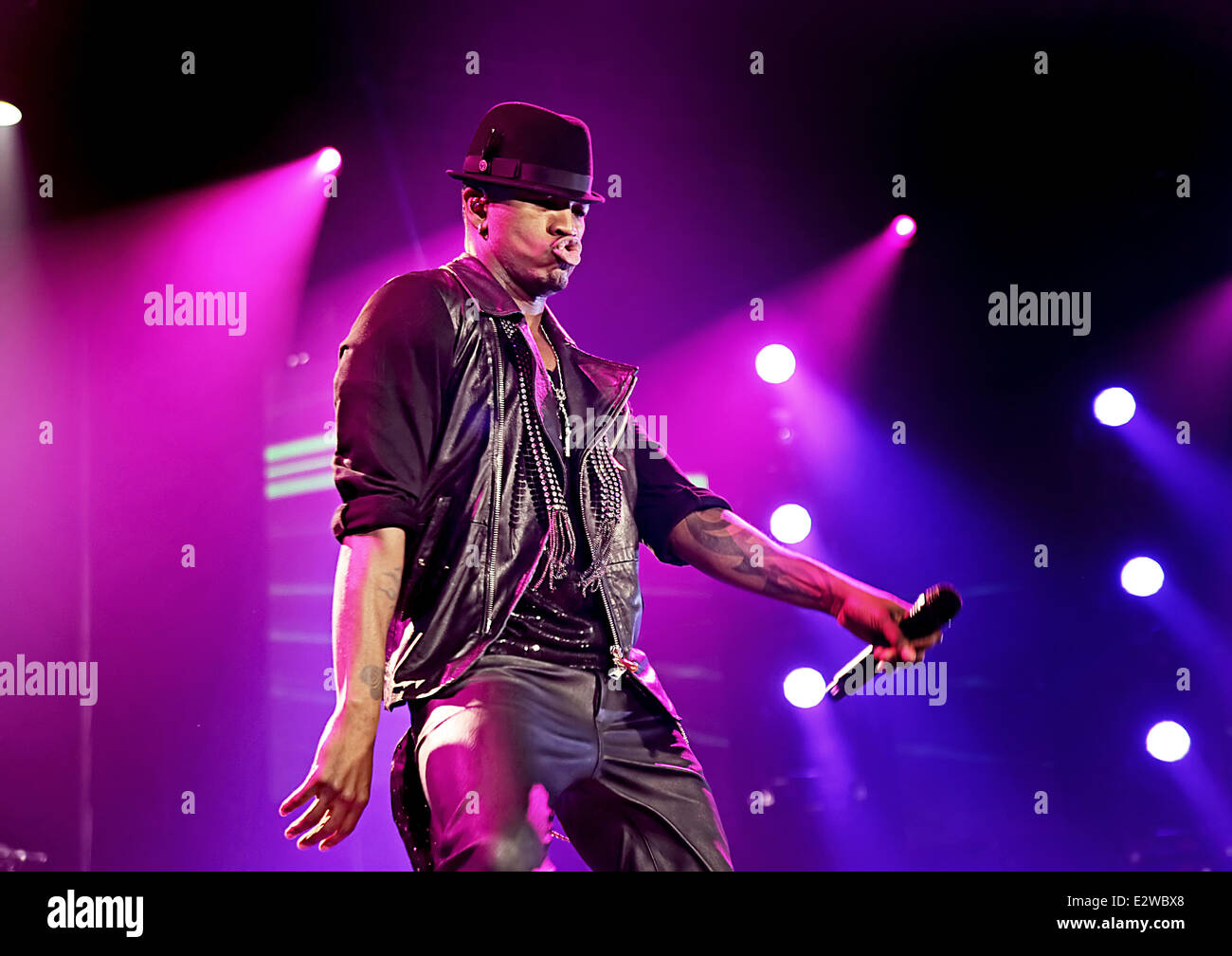 Ne-Yo performing on his R.E.D Tour at Liverpool Echo Arena Featuring ...