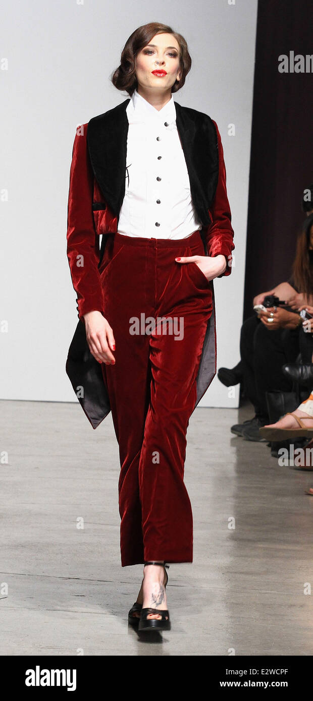 Concept Fashion Week 2013 - Jen Awad - Runway Featuring: Model Where ...