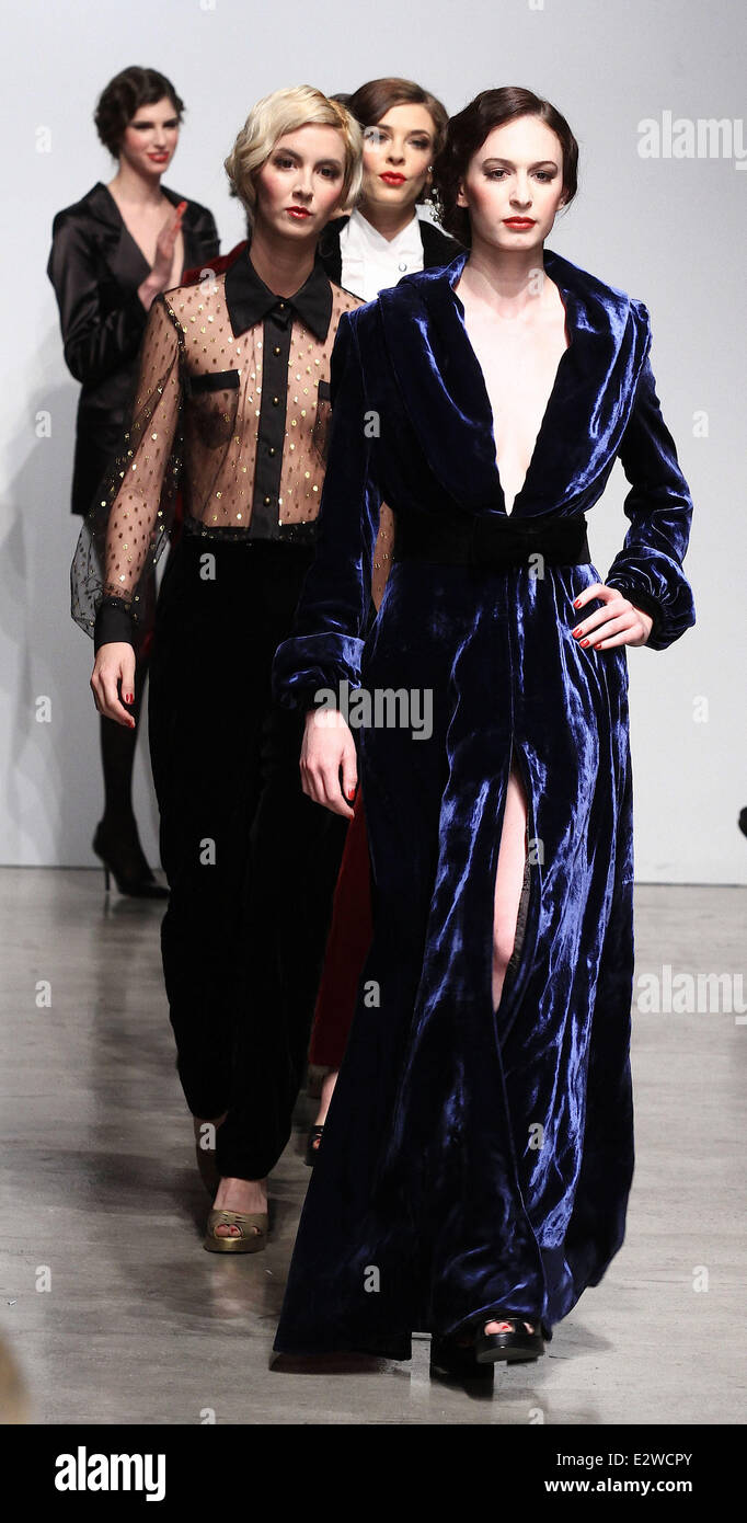 Concept Fashion Week 2013 - Jen Awad - Runway Featuring: Model Where ...