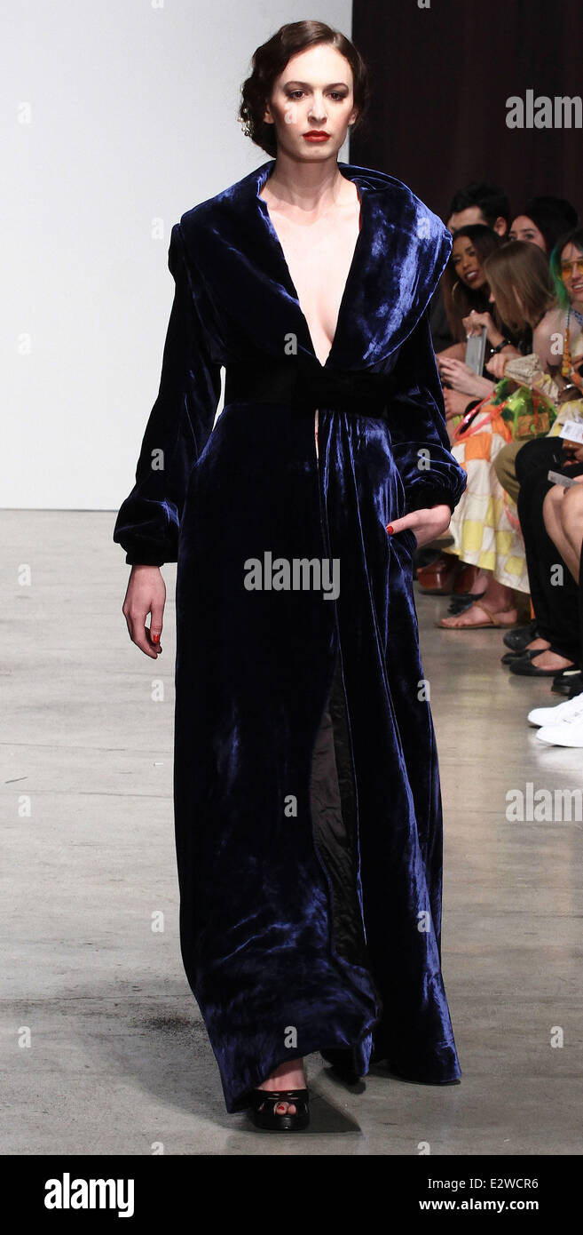 Concept Fashion Week 2013 - Jen Awad - Runway Featuring: Model Where ...