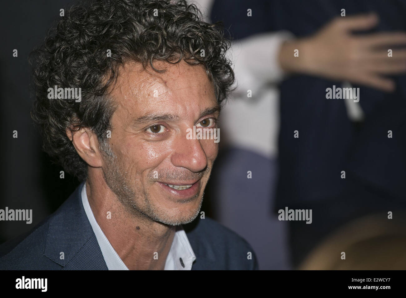 Taormina, Italy. 20th June, 2014. Salvatore Ficarra attends the 60th ...