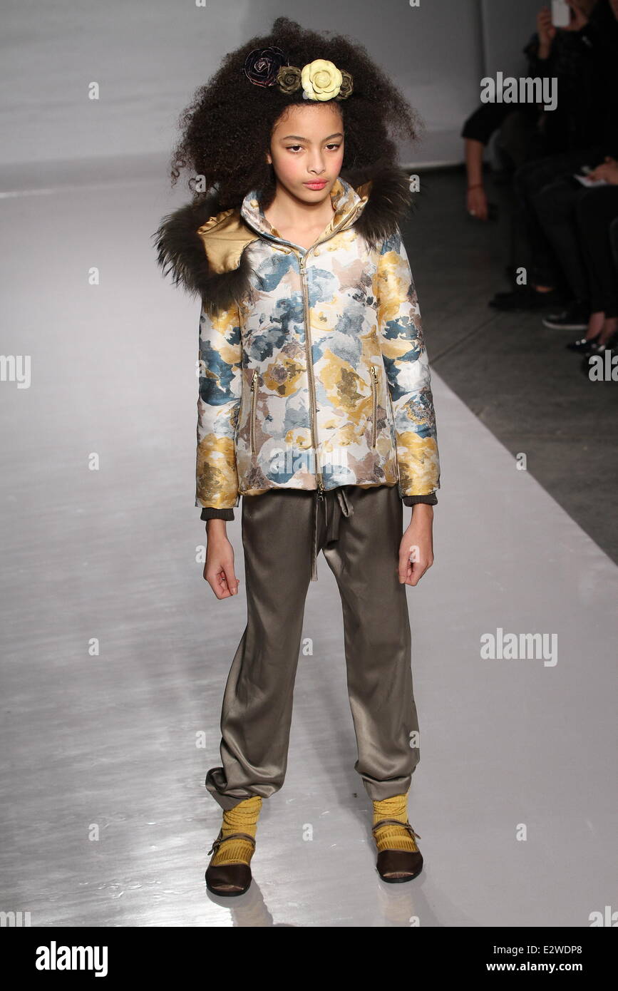 Bonnie Young Fall/Winter 2013 Fashion Show at Industria Superstudio ...