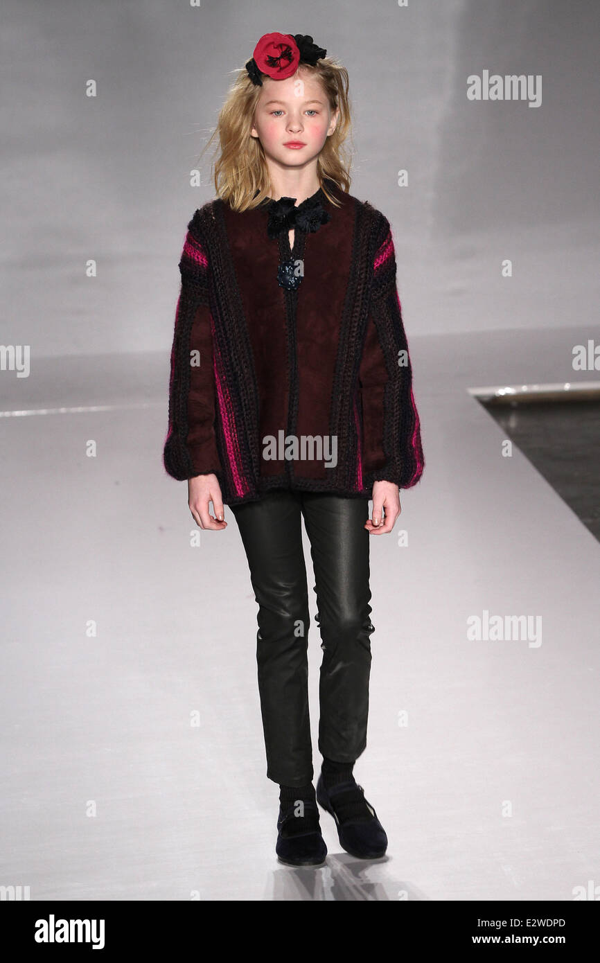 Bonnie Young Fall/Winter 2013 Fashion Show at Industria Superstudio ...