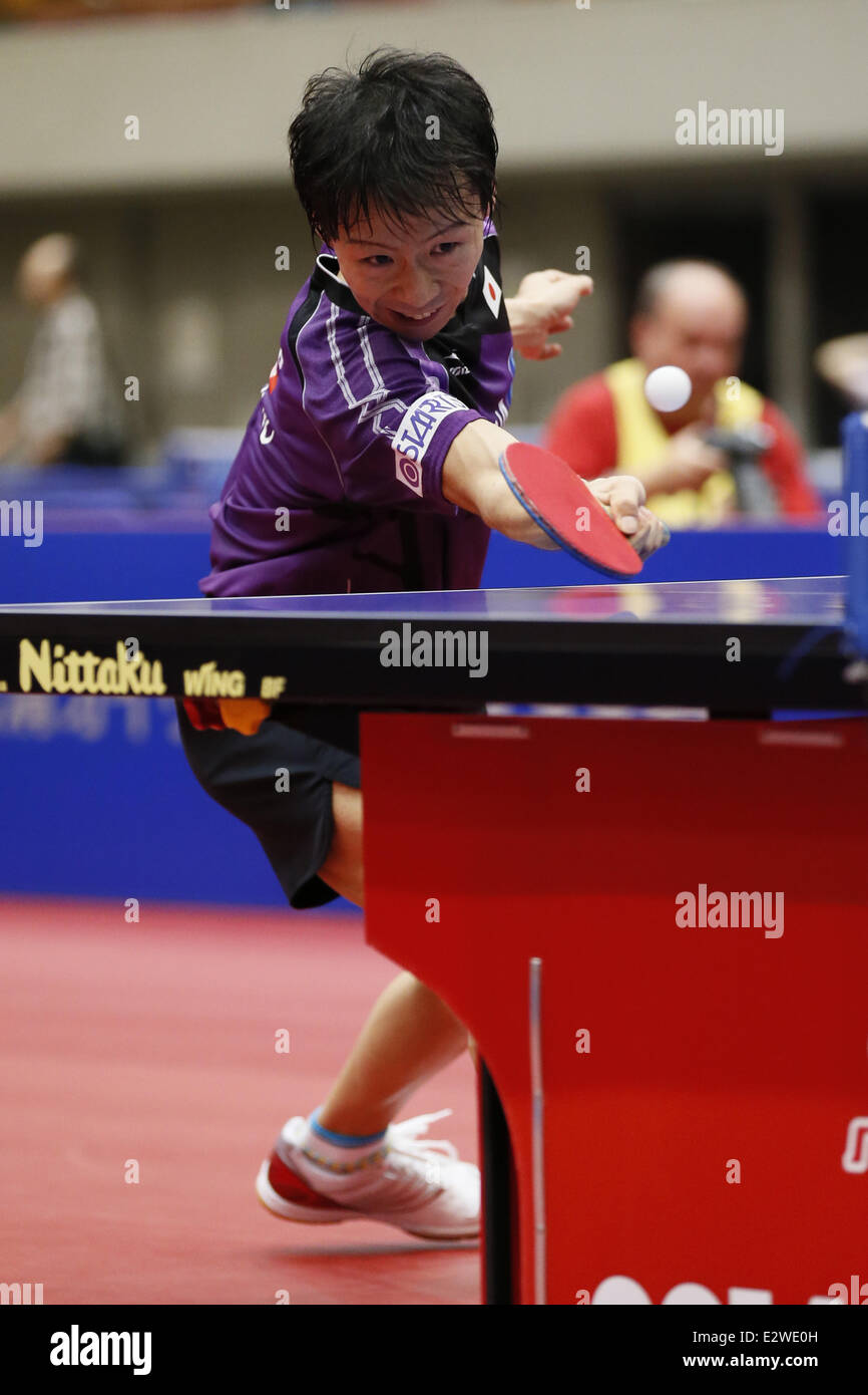 Yokohama Cultural Gymnasium, Kanagawa, Japan. 20th June, 2014. Masato ...