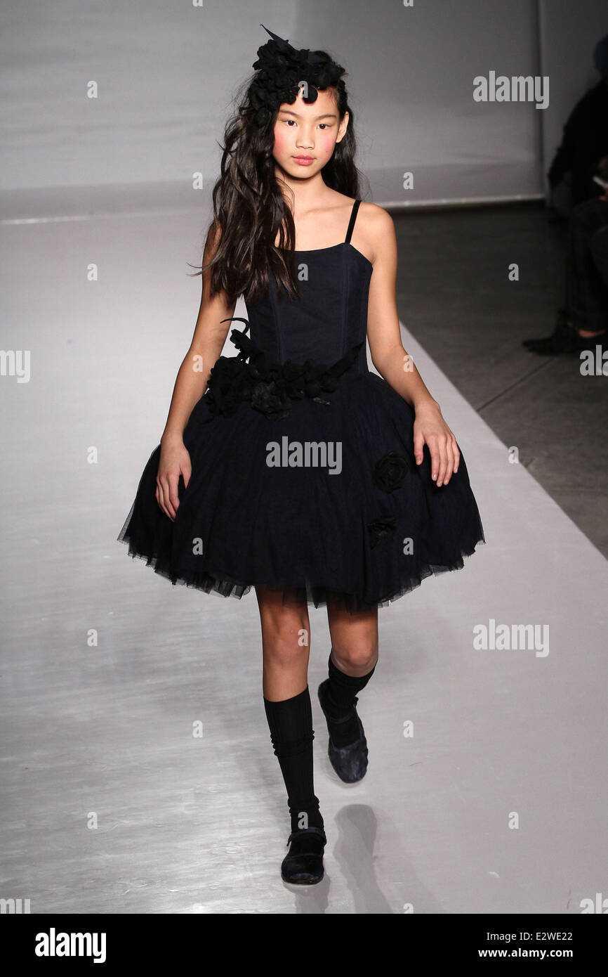 Bonnie Young Fall/Winter 2013 Fashion Show at Industria Superstudio ...