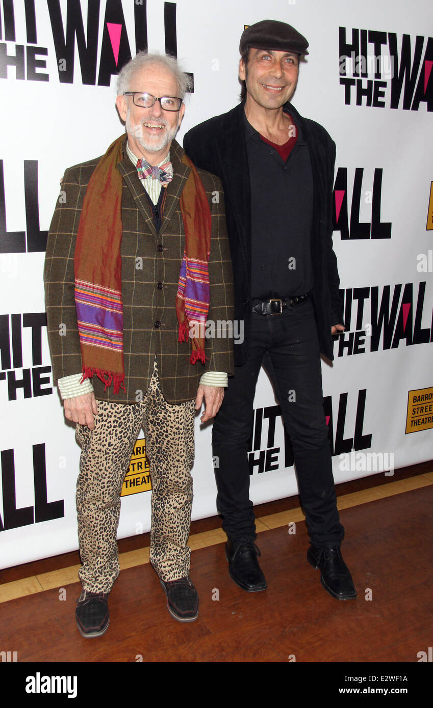 The premiere of 'Hit The Wall', held at the Barrow Street Theatre ...