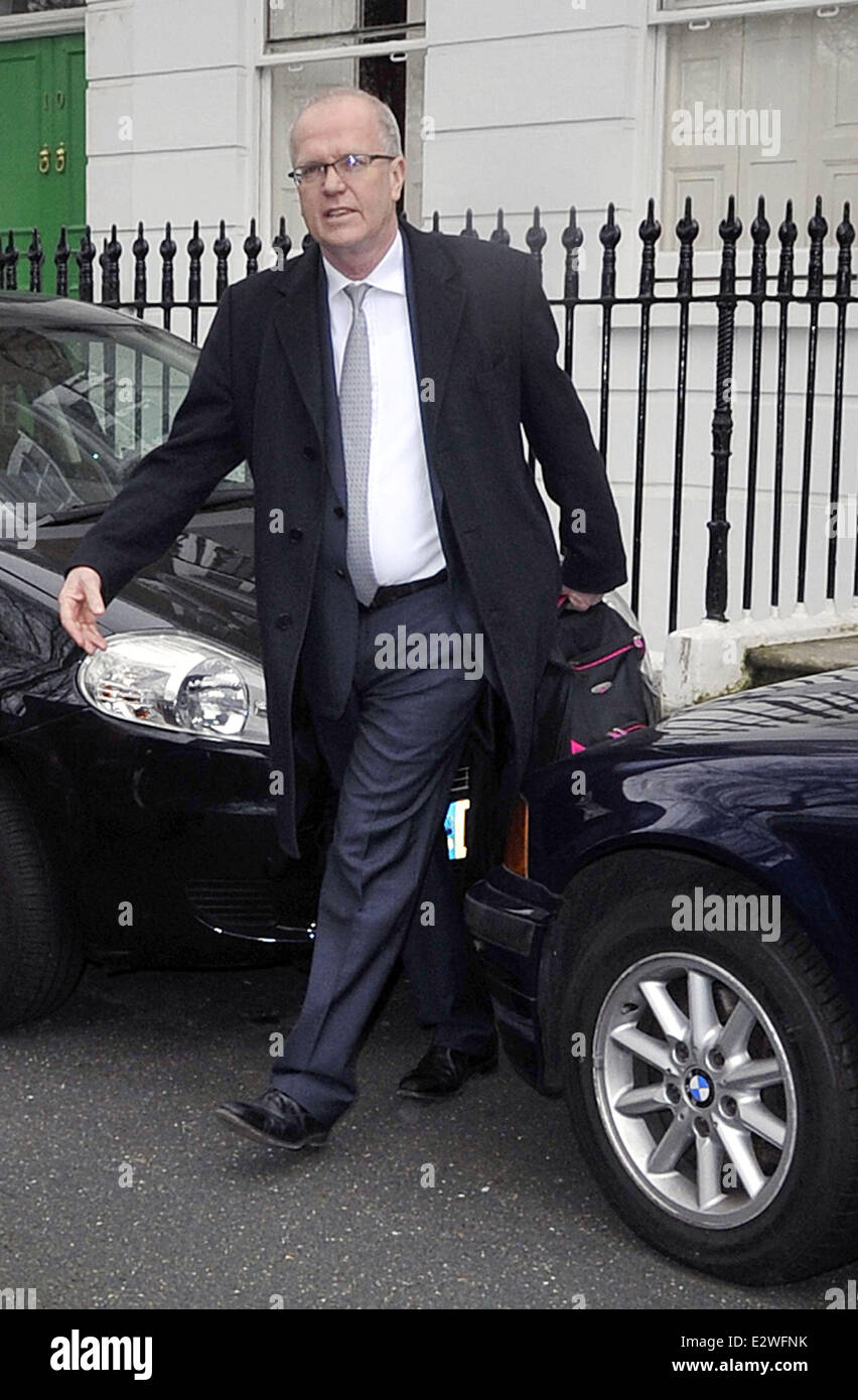 Vicky Pryce leaves her London home to head to Southwark crown court to ...