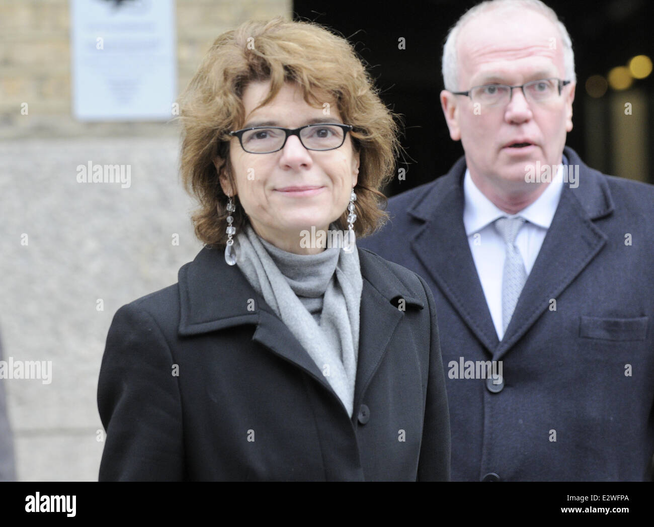 Vicky Pryce arrives at Southwark crown court to be sentenced alongside ...