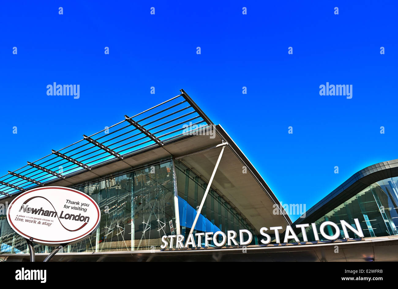 Stratford station is a large multilevel railway station in Stratford ...