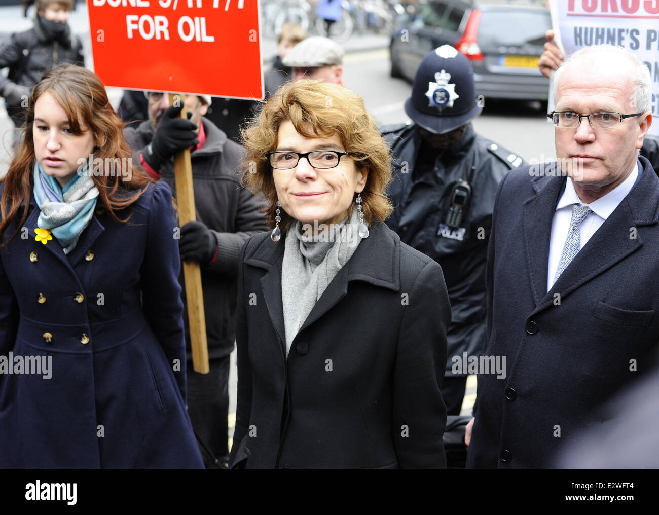 Vicky Pryce arrives at Southwark crown court to be sentenced alongside ...