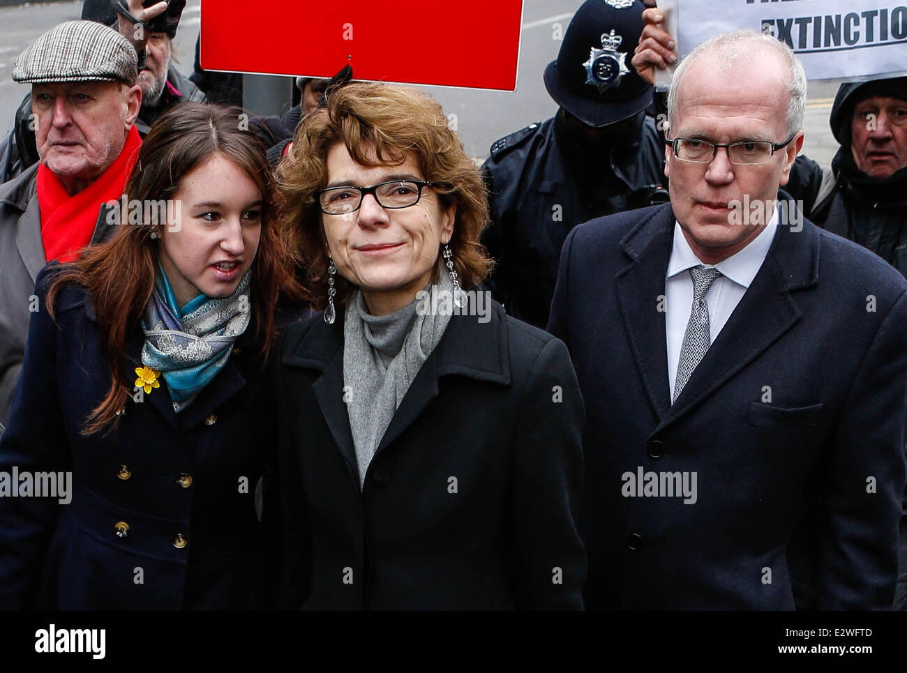 Vicky Pryce arrives at Southwark crown court to be sentenced alongside ...